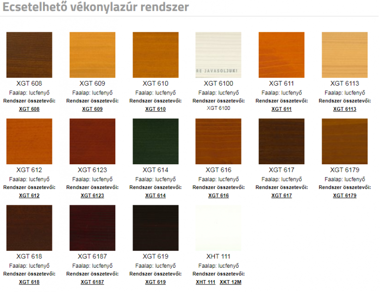 Milesi XGT Classic viaszos vízhígítású selyemfényű vékonylazúr - GL ...